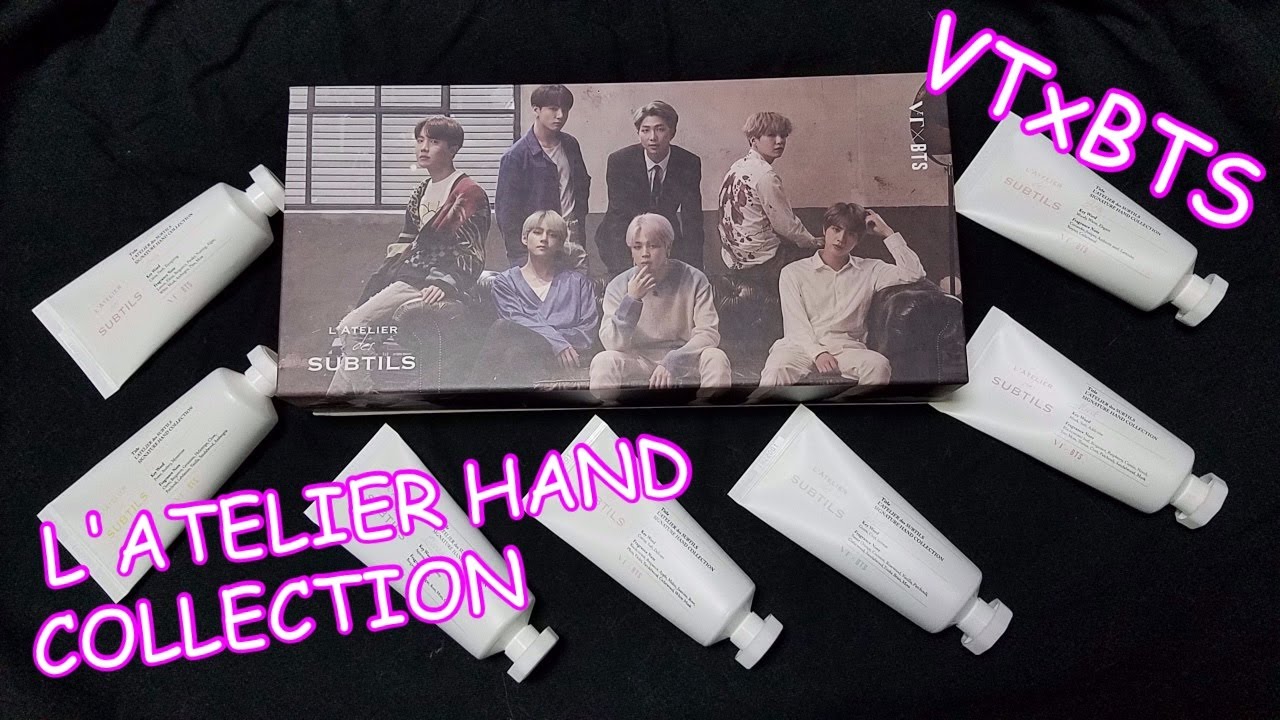 NEW BTS L'ATELIER HAND CREAM COLLECTION! My Thoughts After Using Them ...