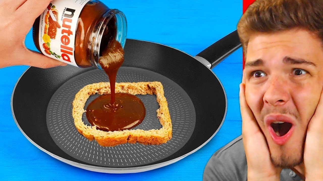 10 KRASSE NUTELLA LIFE HACKS! (Einfach & du wirst staunen!) - YouTube