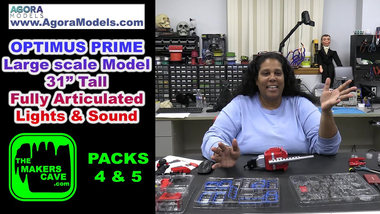 Agora Models Optimus Prime – Packs 4 & 5 - YouTube
