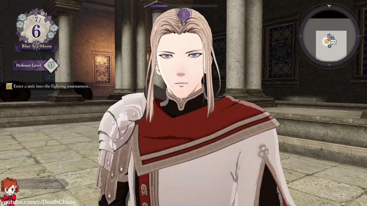 Fire Emblem: Three Houses - Maskless Jeritza - YouTube
