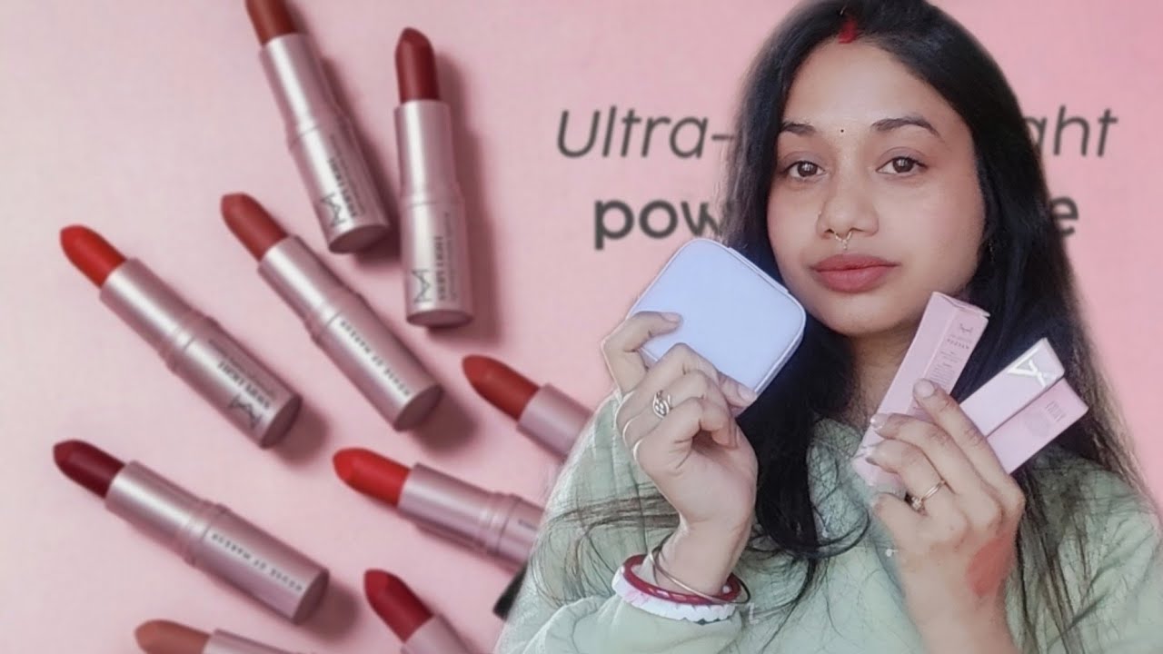HOUSE OF MAKEUP Ultra Lightweight Powder Matte lipstick || Value For ...