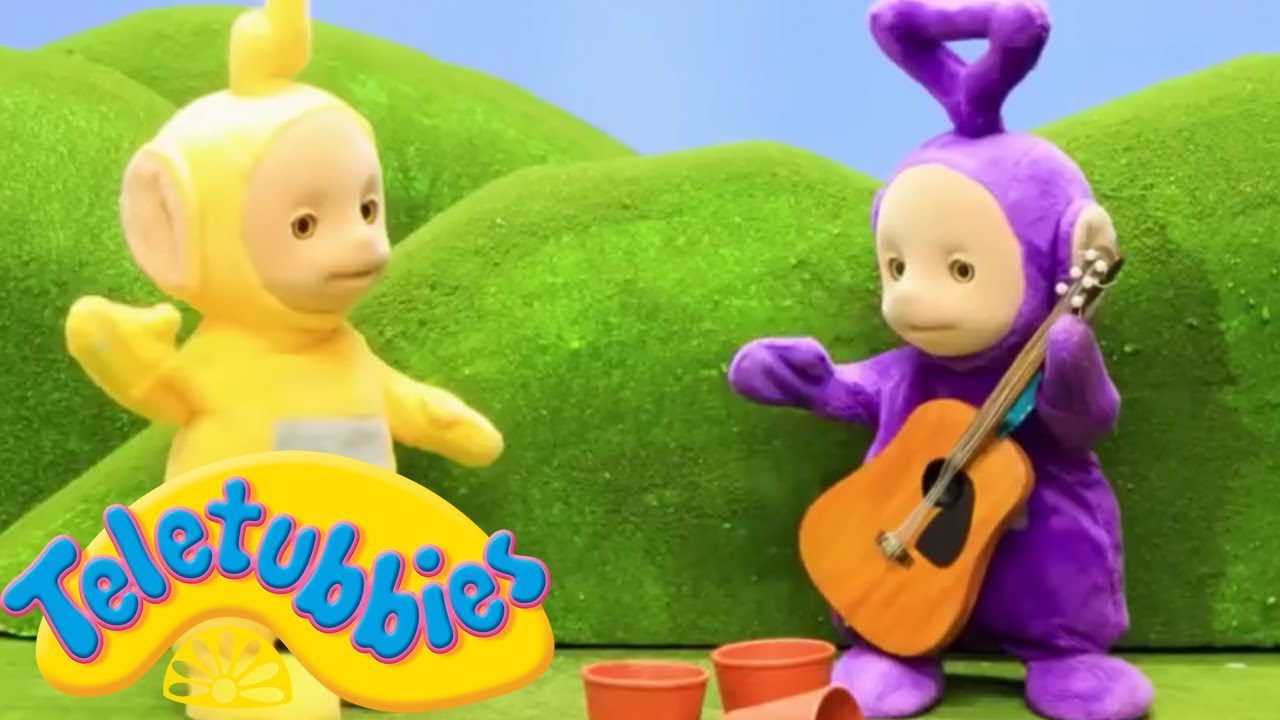 Teletubbies | Play Musical Instruments | Teletubbies Stop Motion ...