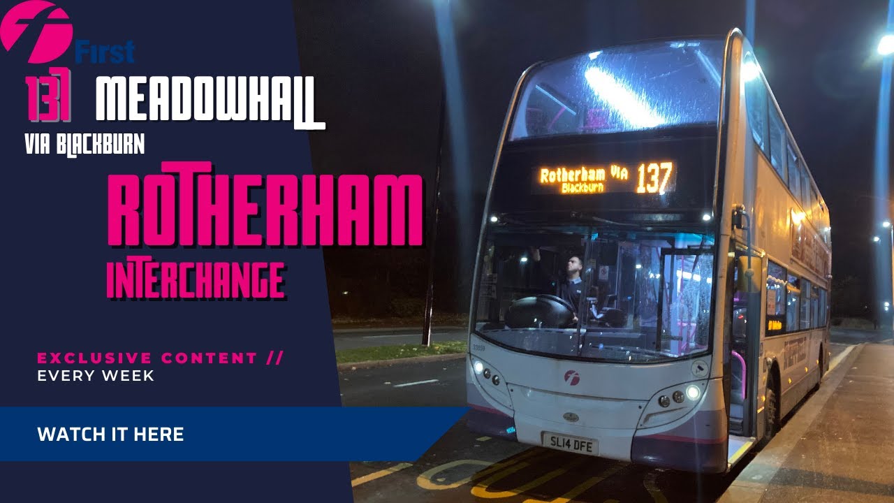 First South Yorkshire | 137 | Meadowhall - Blackburn - Kimberworth ...