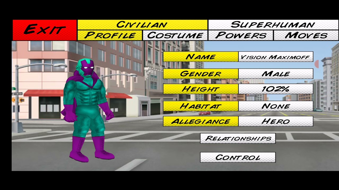 Super City Created All Heroes And Villains Marvel, Dc And Others - YouTube