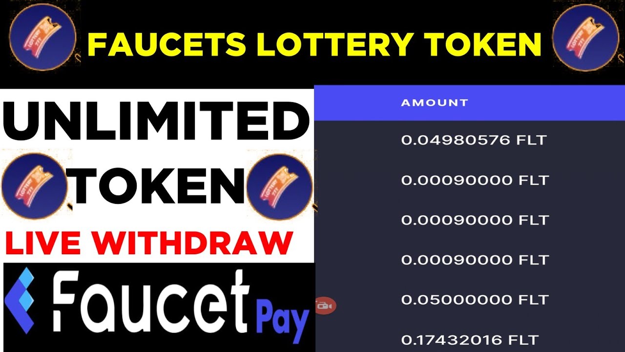 Faucets lottery token | Free faucets lottery token (FLT) | Free lottery ...