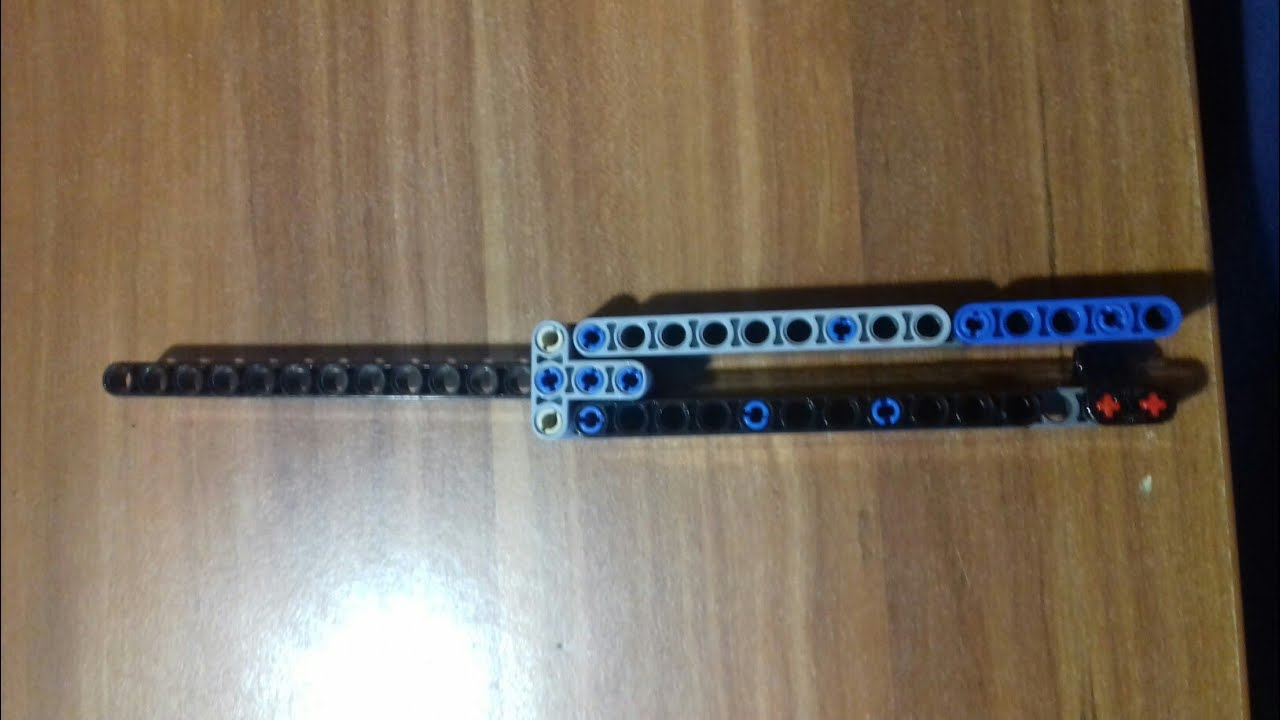 Lego pillangó kés tutorial - YouTube