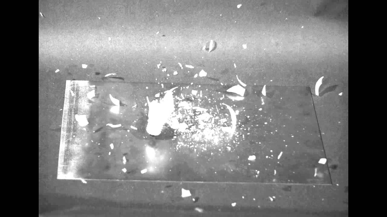 Slow-mo of light bulb smashing - YouTube