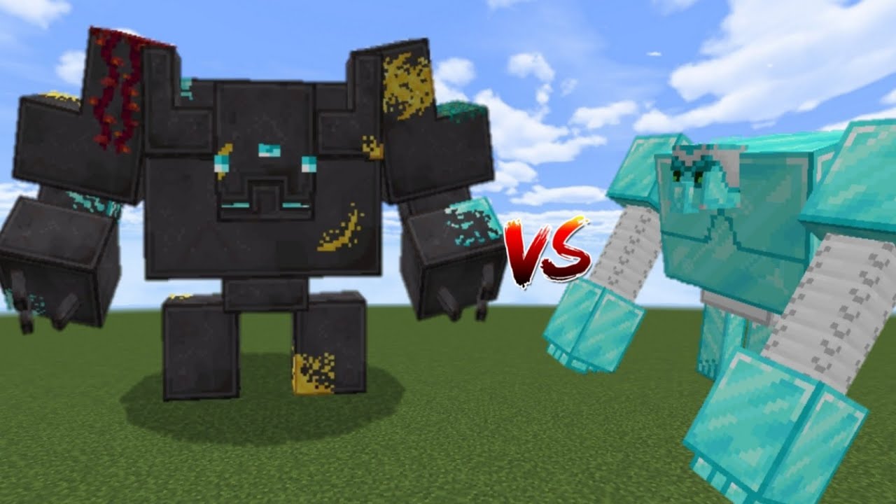 Netherite Golem VS Diamond Golem In Minecraft YouTube netherite-golem-vs-diamond-golem-in-minecraft-youtube