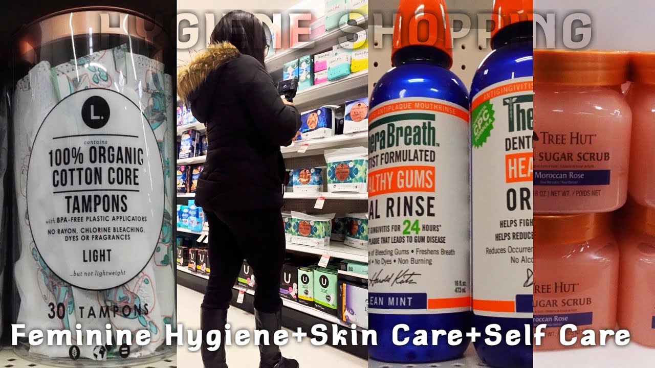 LETS GO HYGIENE SHOPPING AT TARGET | FEMININE HYGIENE+ORAL CARE+SKIN ...