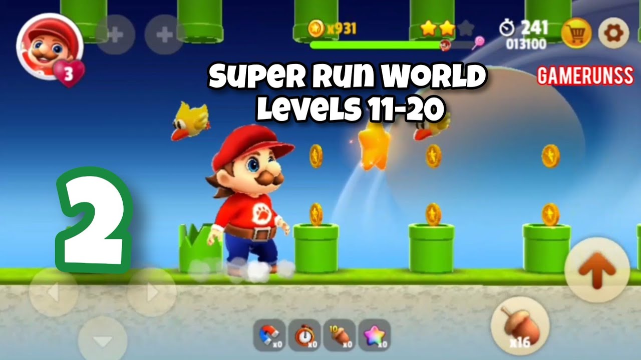 Super Run World: Go Jump Bro - Gameplay Walkthrough Android Part 2 ...