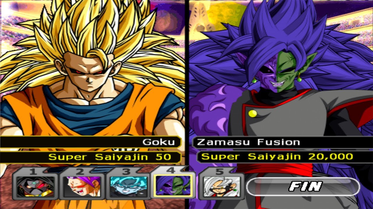 SSJ50 TEAM VS VILLANOS OP TEAM | DRAGON BALL Z BUDOKAI TENKAICHI 3 ...