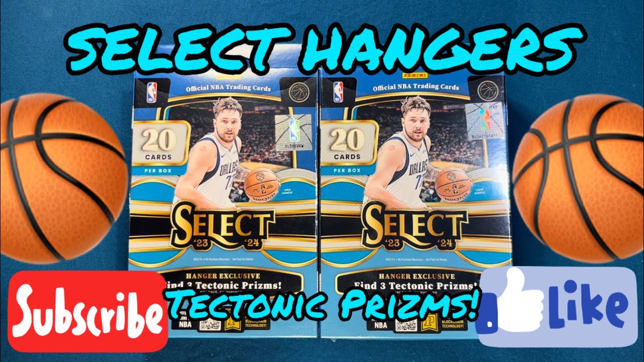 💥 2023-24 SELECT Basketball HANGER Box x2! Hunting for the top rookies ...