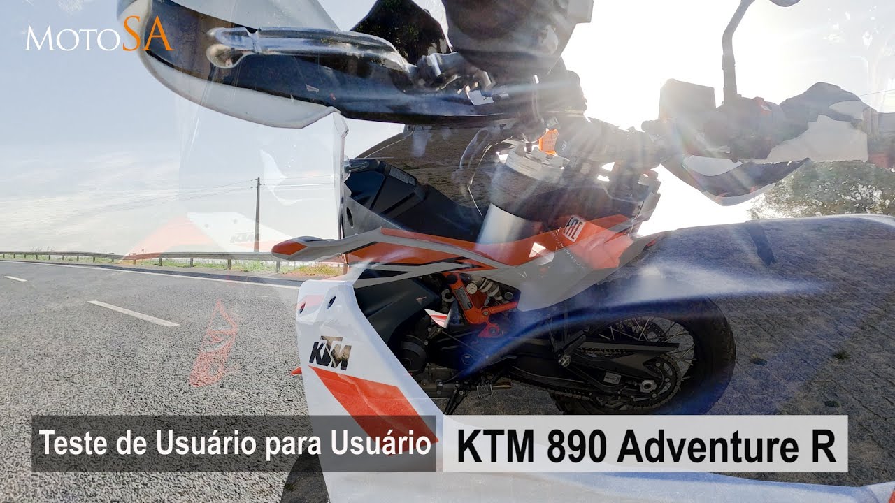 KTM 890 Adventure R no teste do MotoSA - YouTube