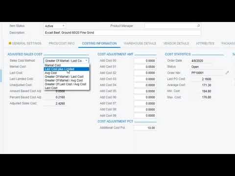 Inventory Management in Prime Food Service Distribution Software Built ...