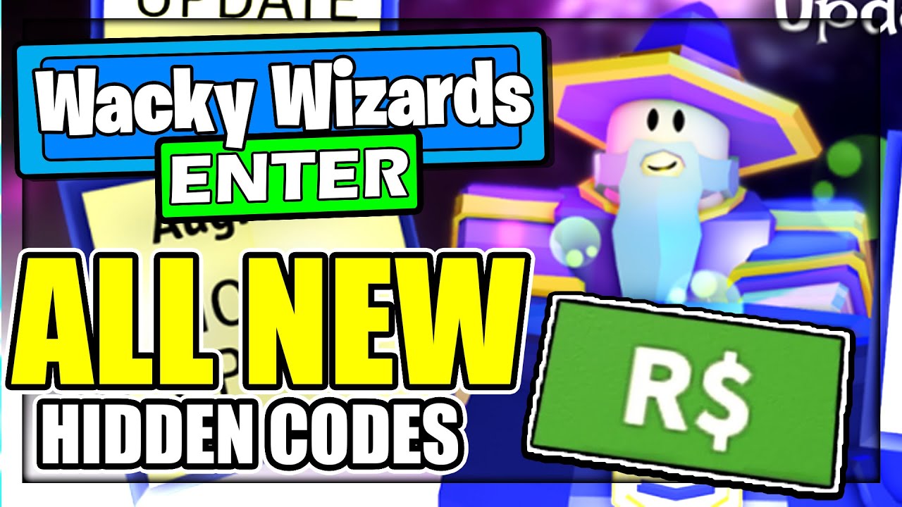 Wacky Wizards (AUGUST 2021) ALL *NEW* SECRET OP CODES!? Roblox Wacky ...