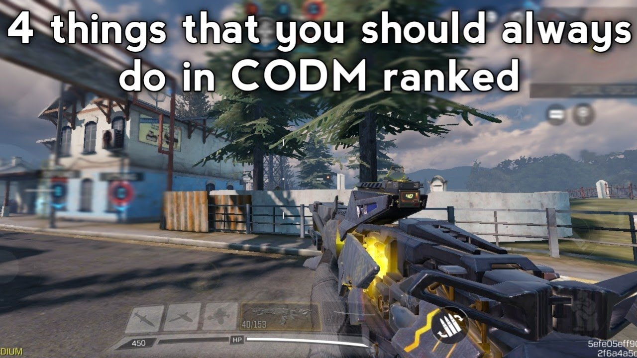 4 things that you should always do in CODM ranked - YouTube