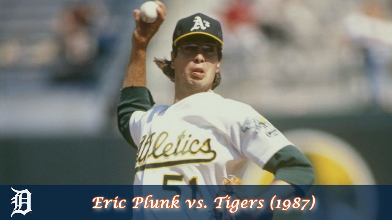 Oakland A's Pitching Performances Episode 21 - Eric Plunk vs. Tigers ...