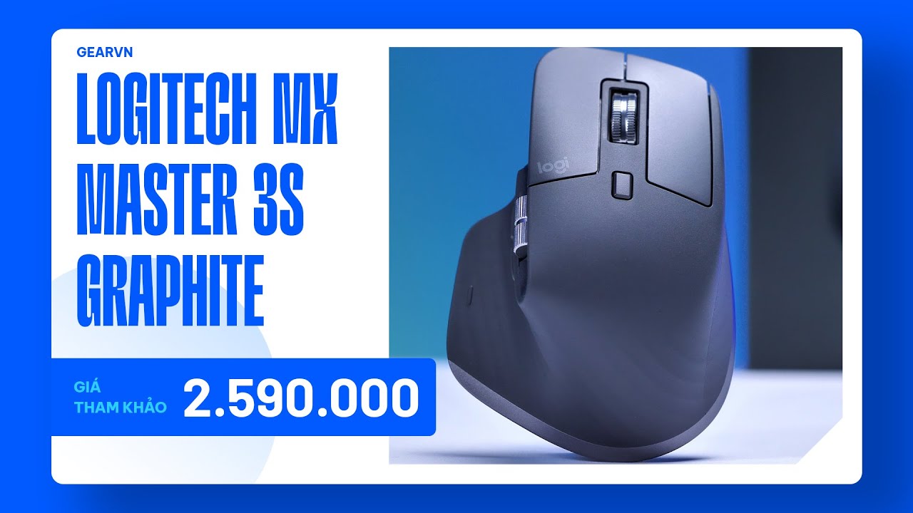 Chuột Logitech MX Master 3S Graphite | QUICK REVIEW - YouTube