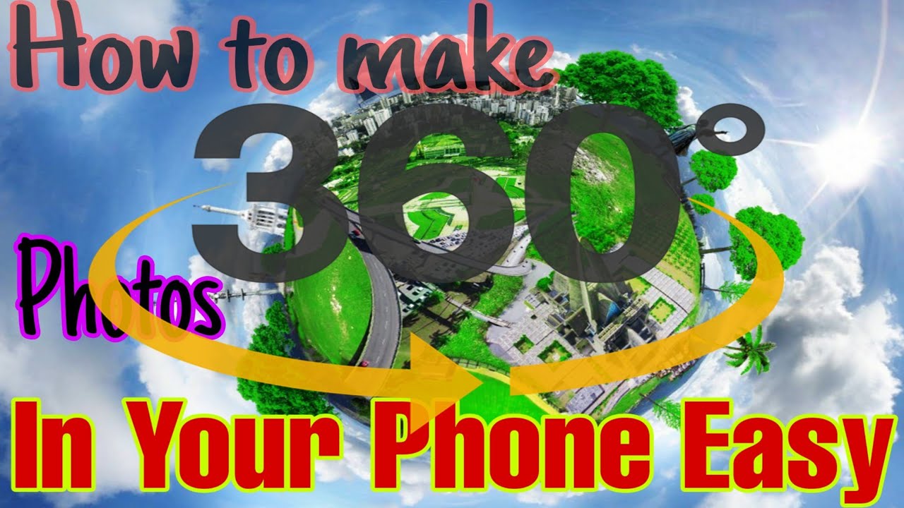 Take 360 degree photos in Android phone Easy, I used REDMI NOTE 7 Pro ...