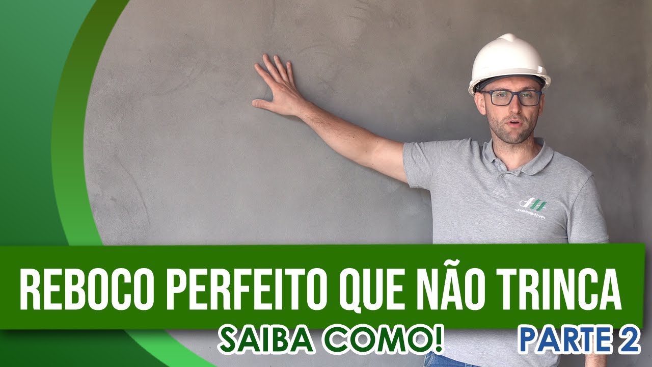 REBOCO PERFEITO QUE NÃO TRINCA! SAIBA COMO - PARTE 2 - YouTube