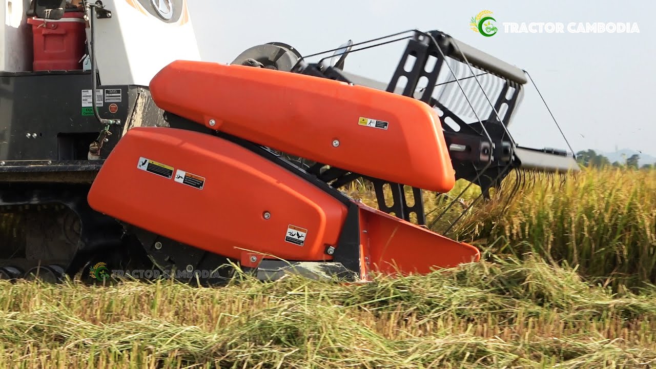 Rice Harvesting Machine & Agriculture Cropping Tool | Rice Farming ...