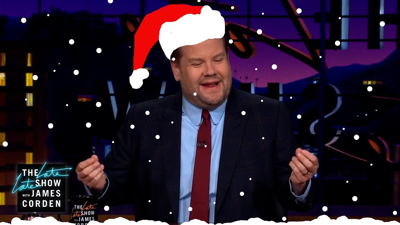 It’s Official: James Is Feeling Christmassy - YouTube