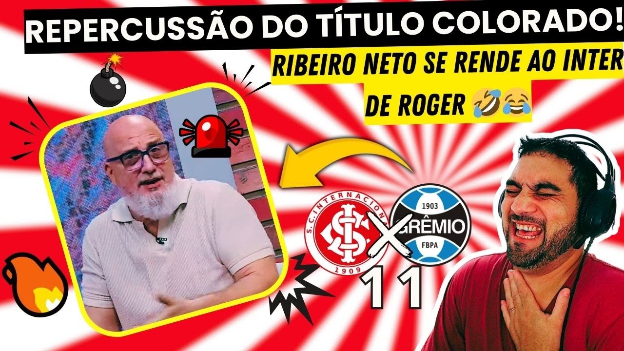 🚨 REPERCUSSÃO! 😂 RIBEIRO NETO FICA SEM JEITO AO RECONHECER O TÍTULO DO ...