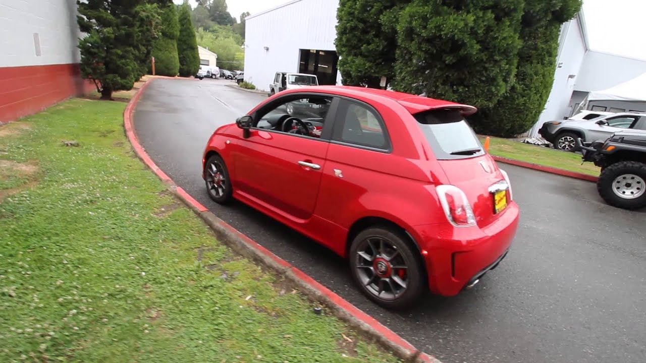 2014 Fiat 500 Abarth | Rosso (Red) | ET288334 | Redmond | Seattle - YouTube