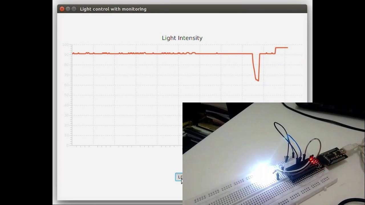 JavaFX controlling Arduino - YouTube