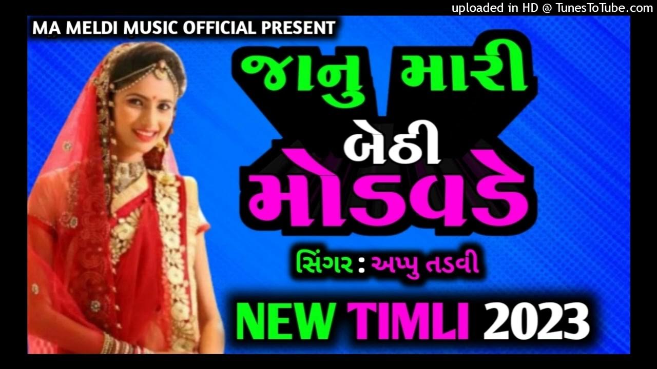 Janu_Mari_Bedhi_Modavde_Appu_Tadvi_New_Gujarati_Timli_2023___dj_remix_Timli_Remix_timli_2023 ...