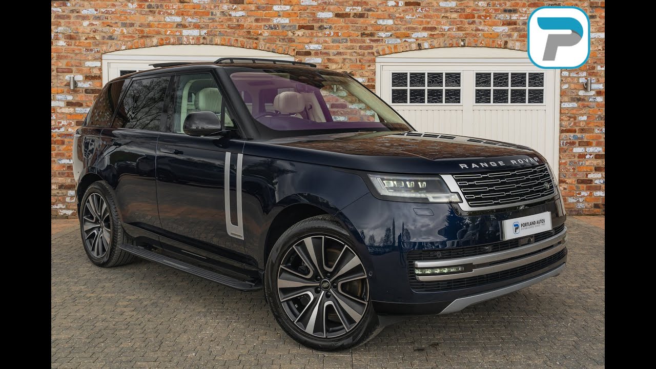 2022/72 RANGE ROVER P440E AUTOBIOGRAPHY IN PORTOFINO BLUE METALLIC WITH ...