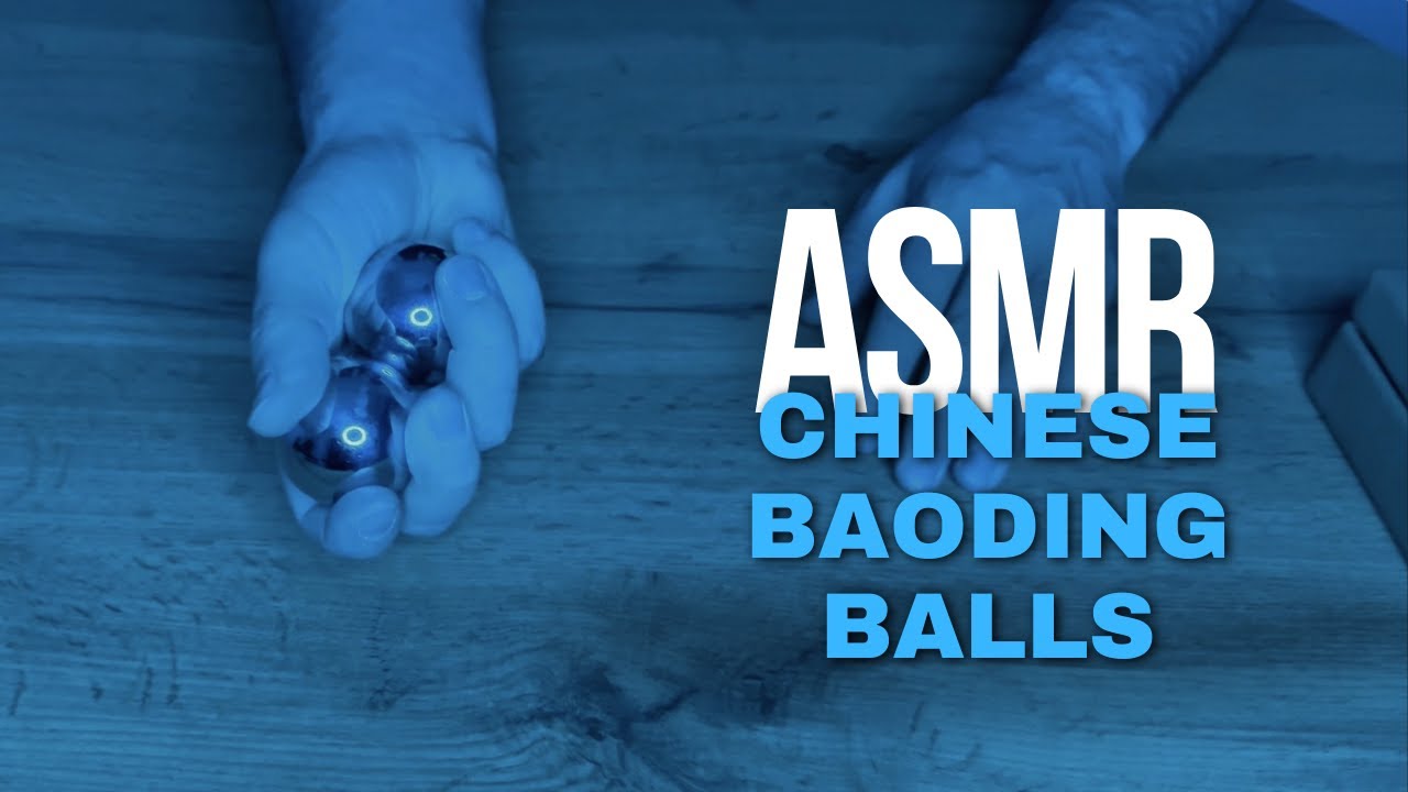 [ASMR] Sound of Baoding balls for health and relaxation #asmrsleep - YouTube