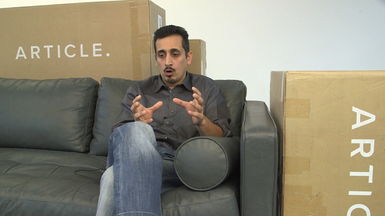 Article CEO Aamir Baig talks tackling the supply chain - YouTube