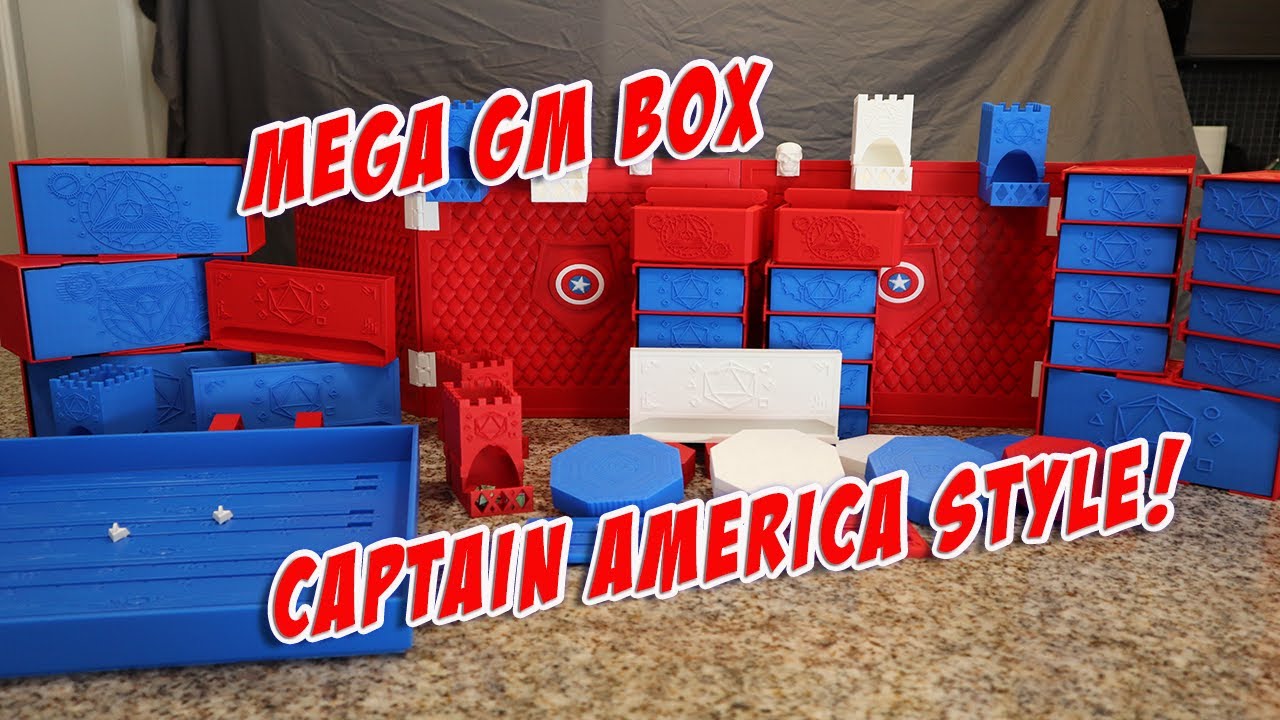 MEGA GM BOX! - Captain America Style! - YouTube