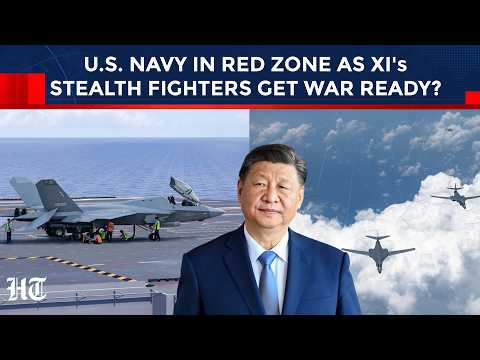 Xi's J-35 Stealth Fighters Ready For Carrier Deployment Before Taiwan 'War';US Navy In Strike Range?