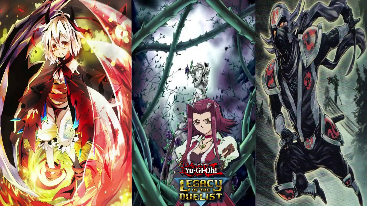 Traptrix Ninja Garden : Deck Recpie Yu-Gi-Oh! Legacy of The Duelist ...