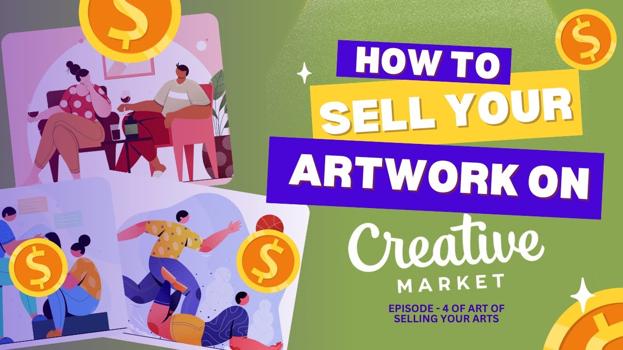 How to Sell Your Art on Creative Market (Step-by-Step Beginner’s Guide ...