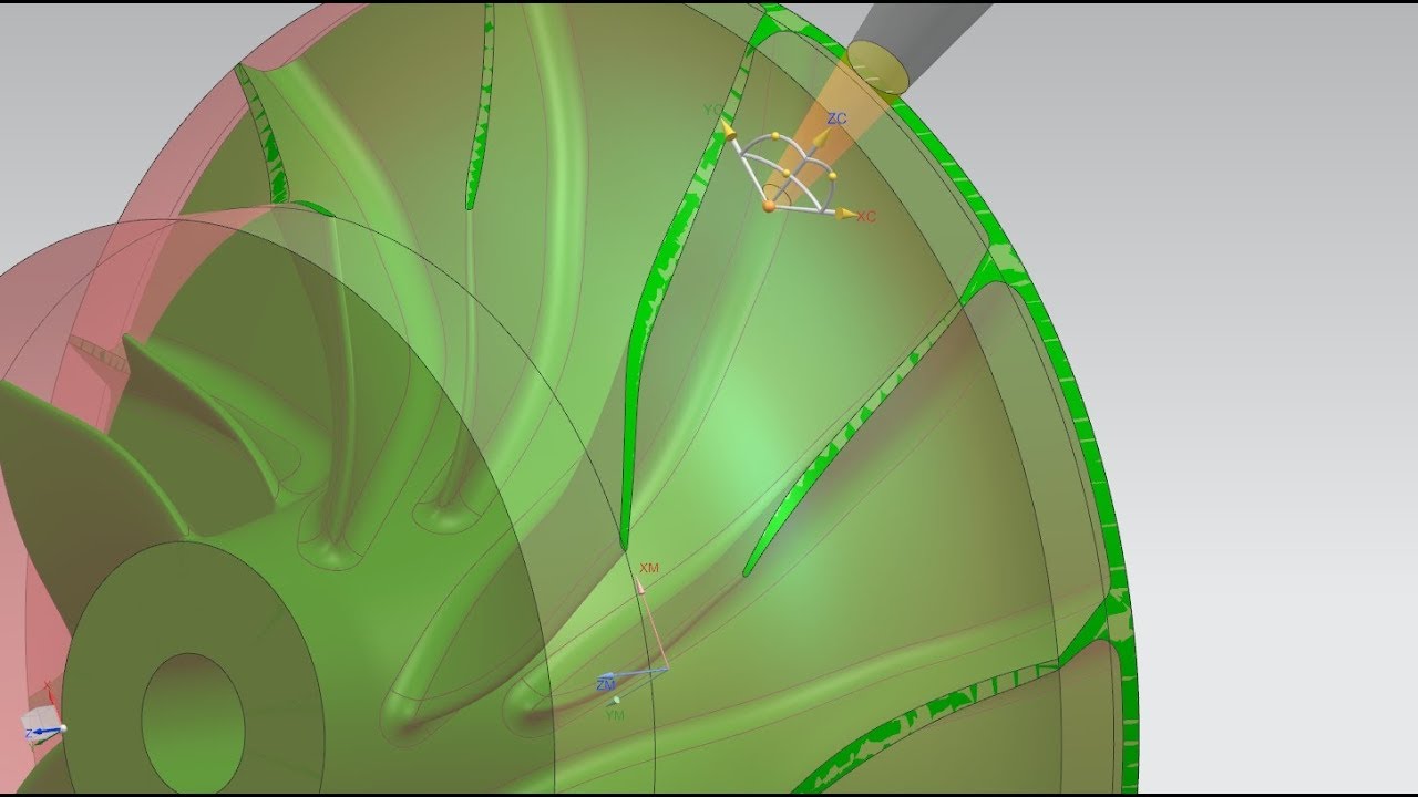 Impeller design and toolpath step by step-Siemens NX - YouTube