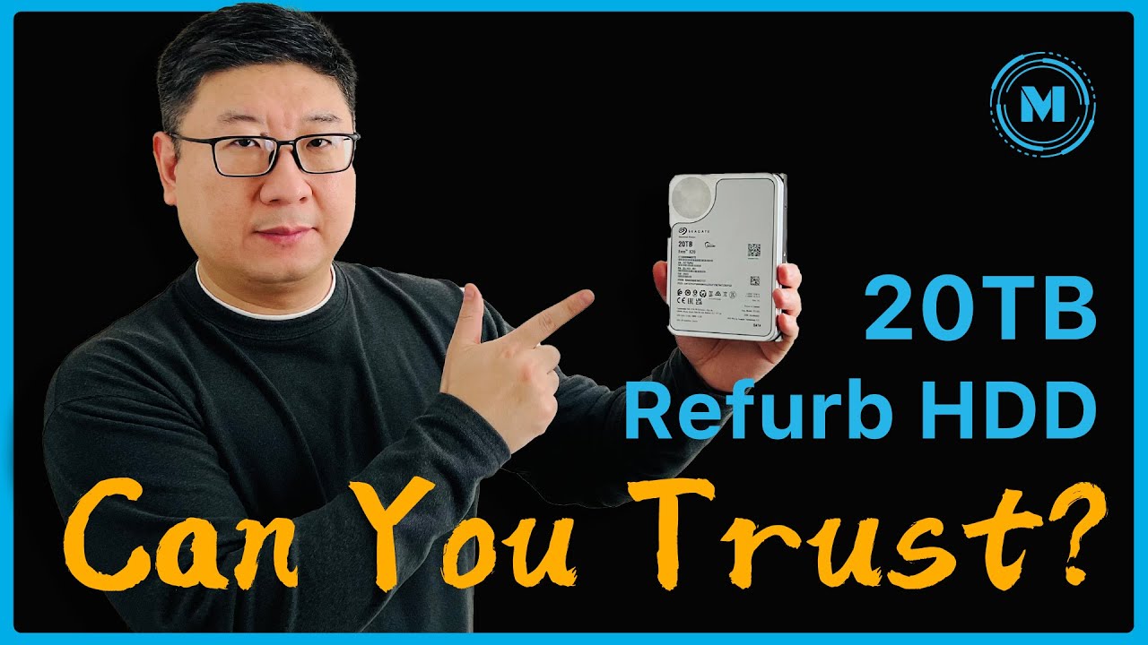 End Storage Struggles & Trust Refurbished: Unboxing & Testing a 20TB ...