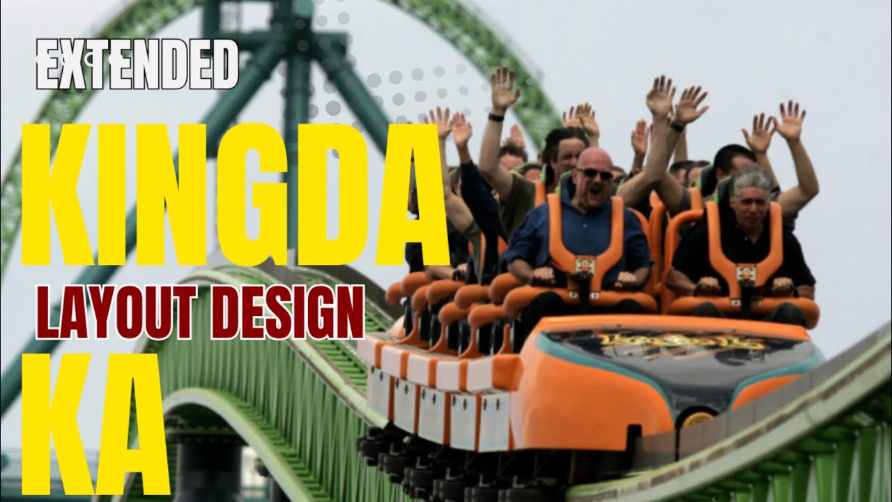 Kingda Ka extended layout concept - YouTube