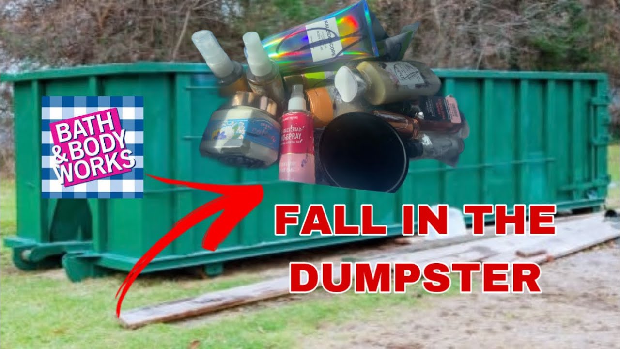 BATH & BODY WORKS HAD FALL SCENTS IN THE DUMPSTER | DUMPSTER QUEEN ...