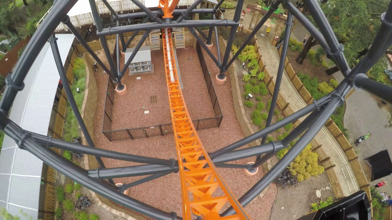 Busch Gardens Tampa. Tigris, On Ride Front Seat Experience POV - YouTube