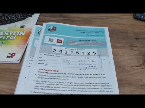  # yks #yks26 3D TYT TR GENELİ DENEME YORUMUM SON43