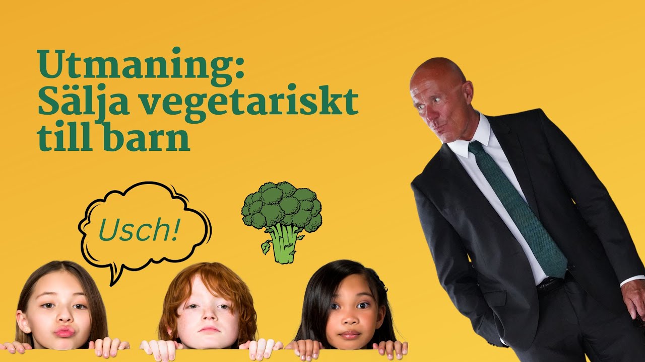 Utmaning - sälja vegetariskt till barn🥕 (Felix-reklam) - YouTube