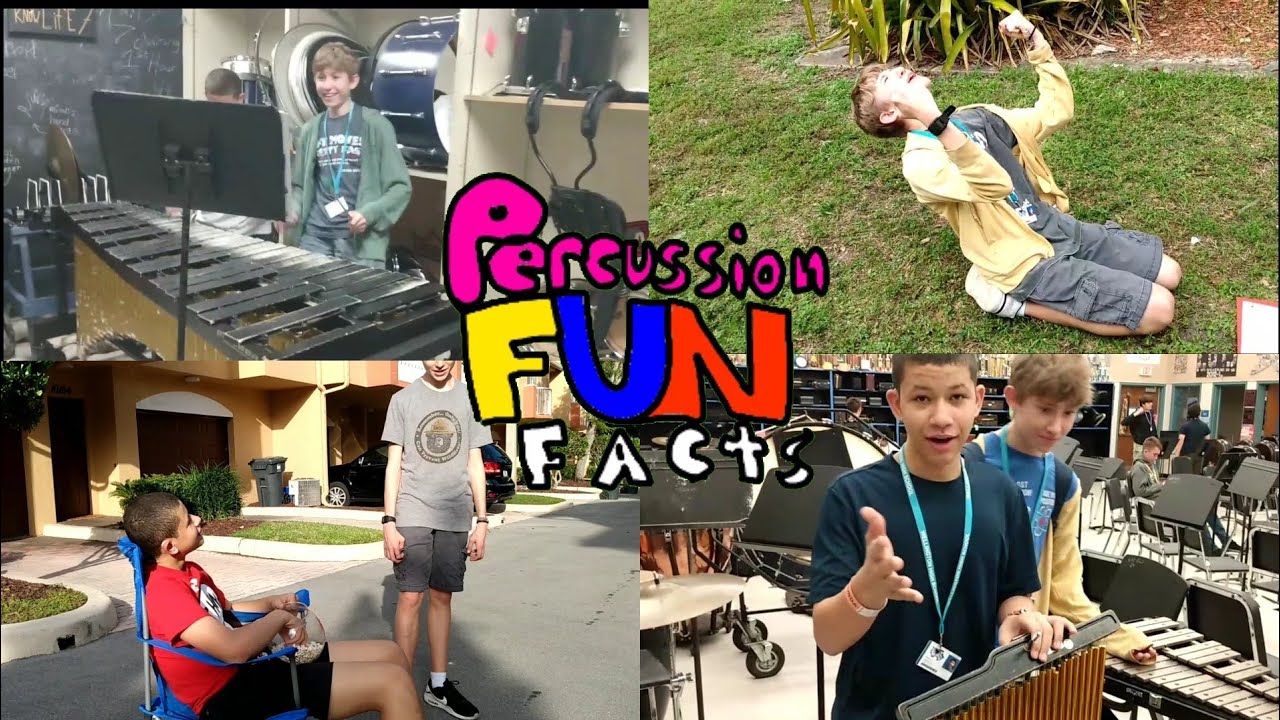 Percussion Fun Facts-The Sequel - YouTube