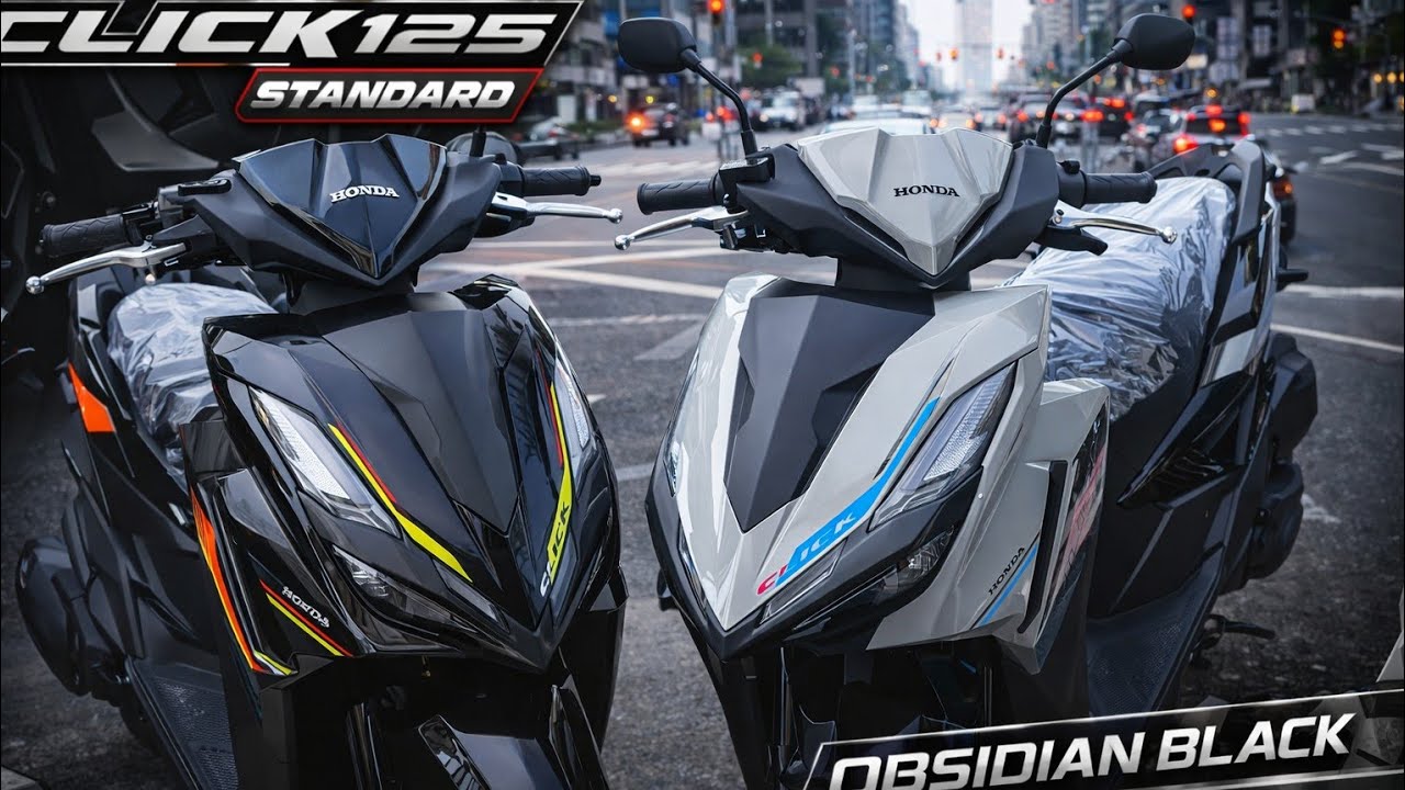 Bagong Honda Click125i V4 Standard in Black and Gray #Click125i # ...