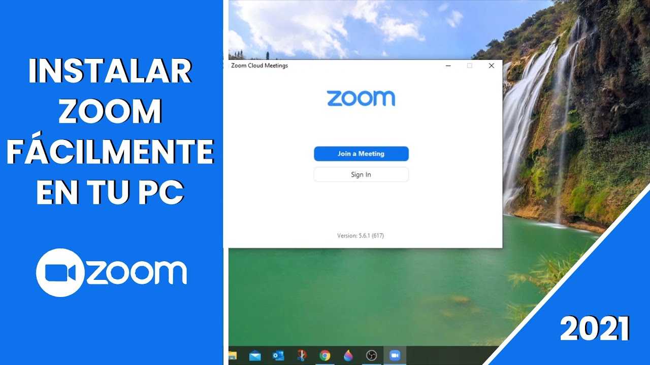 Cómo instalar zoom en tu pc - YouTube