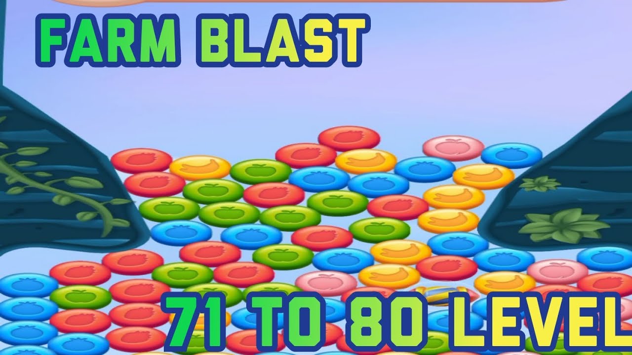 Farm Blast Marge and Pop game # Level.. 71 To 80 .. - YouTube