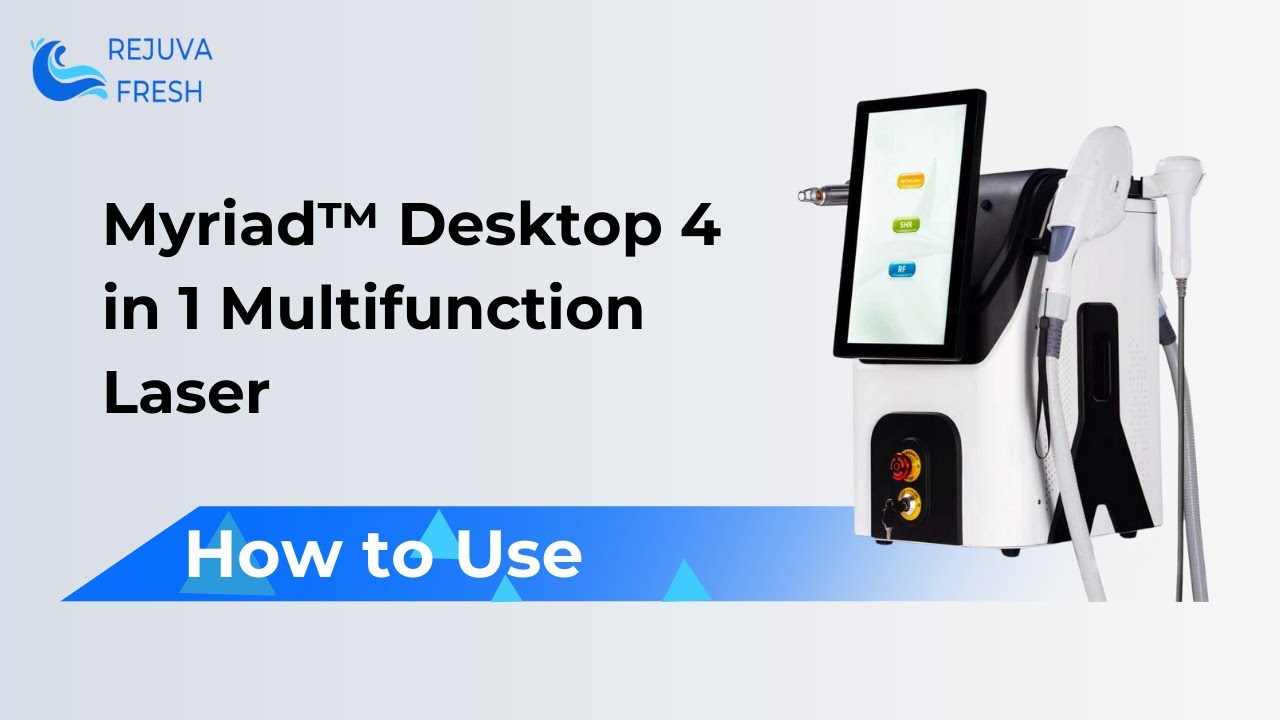 How to Use: Myriad™ Desktop 4 in 1 Multifunction Laser with ND YAG ...