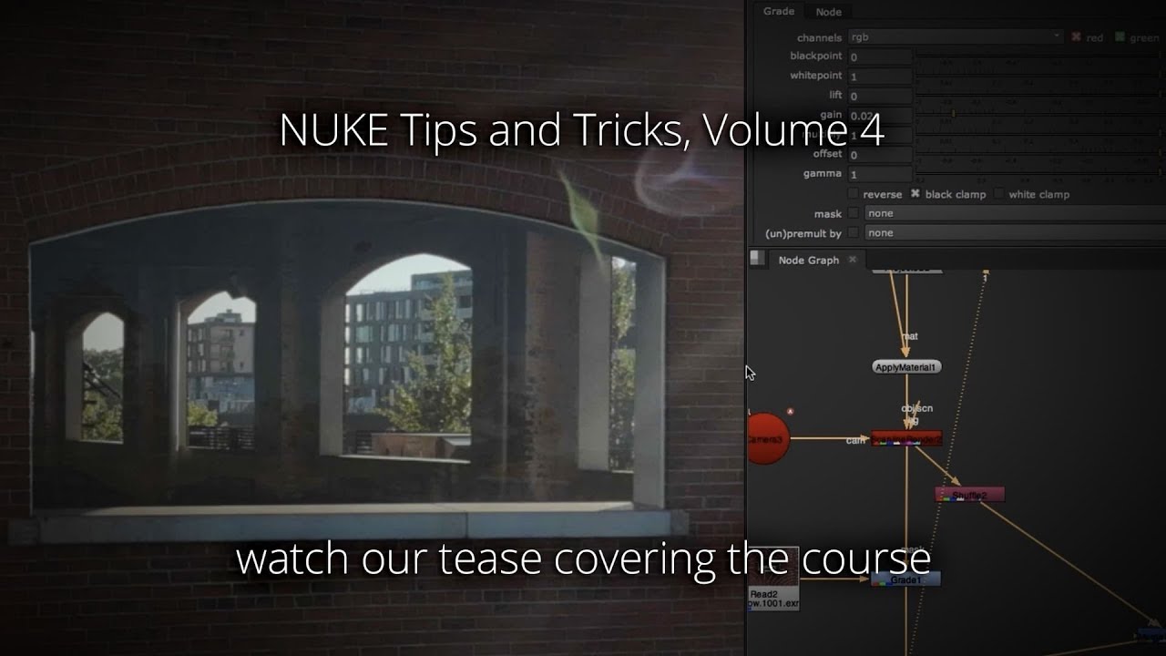 NUKE Tips and Tricks, Volume 4 - YouTube